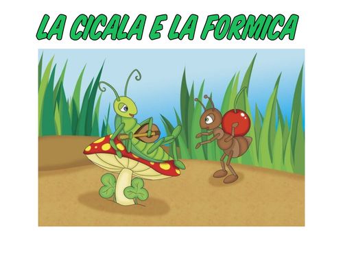 Book Creator | LA CICALA E LA FORMICA