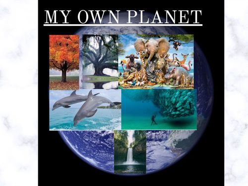 Book Creator | MY OWN PLANET