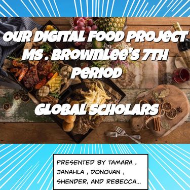 Book Creator | Our Digital Food Project