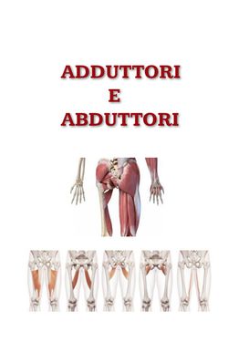 Book Creator | Adduttori e Abduttori