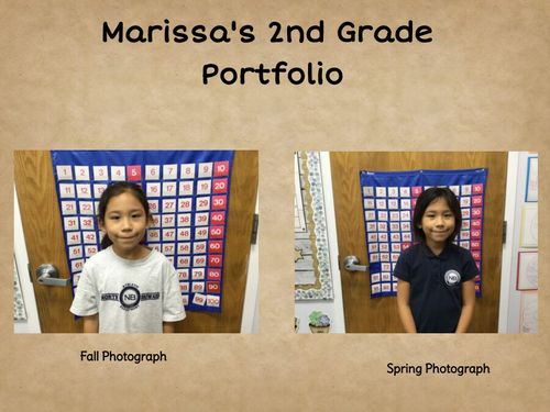 Book Creator | Marissa's 2nd Grade Portfolio Template