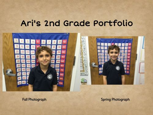 Book Creator | Ari's 2nd Grade Portfolio Template