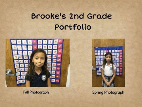 Book Creator | Brooke's 2nd Grade Portfolio Template