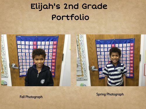 Book Creator | Elijah's 2nd Grade Portfolio Template