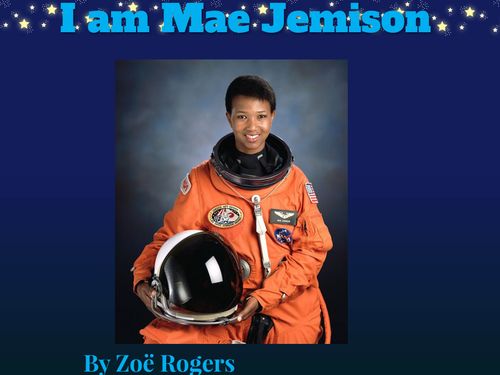 Book Creator | Mae Jemison