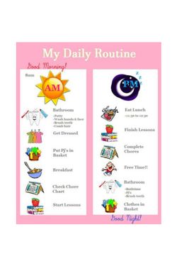Book Creator | Daily routine