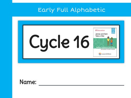 Book Creator | Early Full Alphabetic- Cycle 16