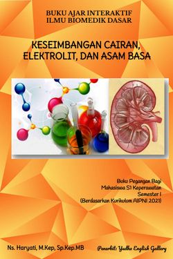 Book Creator | Keseimbangan Cairan, Elektrolit, dan Asam Basa