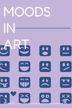 Book Creator | Moods In Art