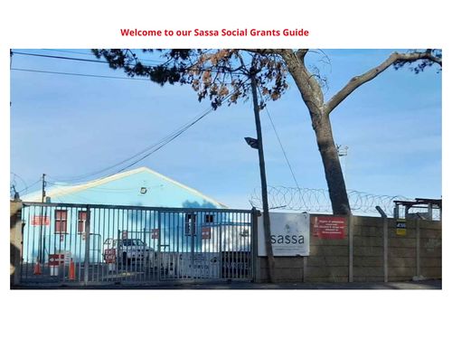 Book Creator | Guide To Sassa Social Grants