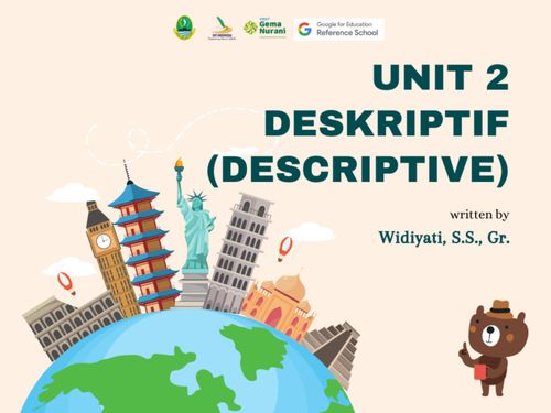 Book Creator | MODUL AJAR ENGLISH (XI): UNIT 2 DESCRIPTIVE