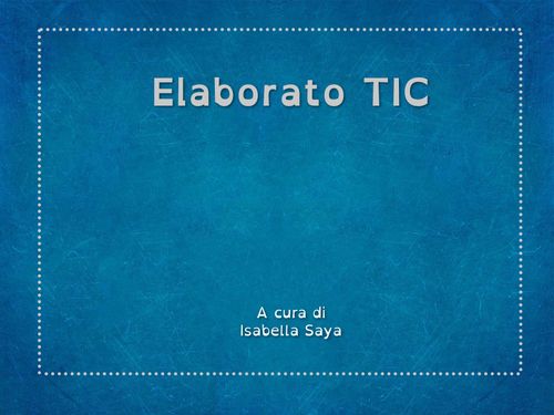 Book Creator | Elaborato TIC