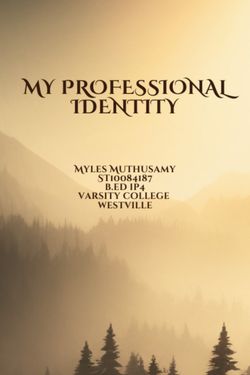 Book Creator | Professional Identity Log
