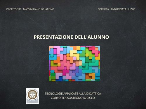 Book Creator | PRESENTAZIONE DELL' ALUNNO