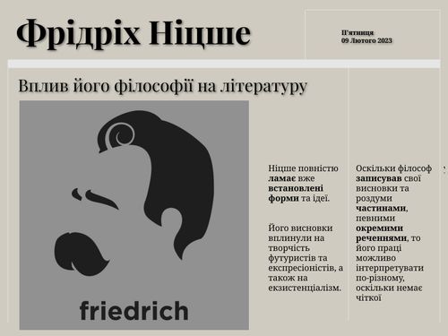 Book Creator Філософія Фрідріха Ніцше