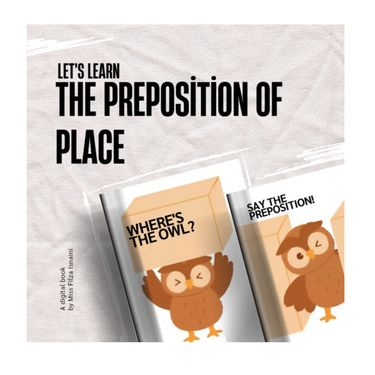 Book Creator | Let's Learn the Preposition of Place