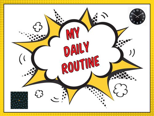 Book Creator | MY DAILY ROUTINE