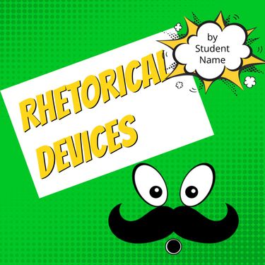 Book Creator | Rhetorical Devices Template