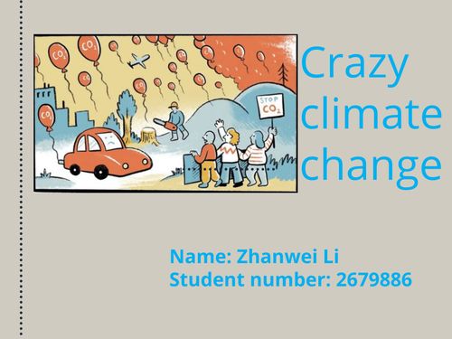 Book Creator | Crazy climate change