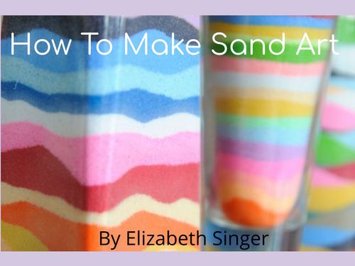 Book Creator | How to Make Sand Art
