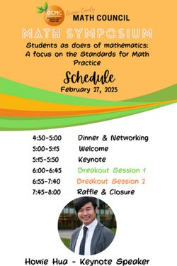 Book Creator | OCMC Symposium Schedule