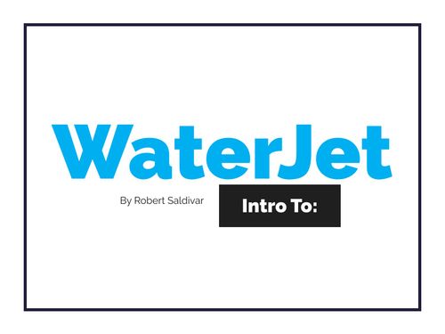 Book Creator | WaterJet Start-Up Procedure