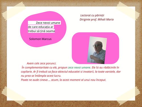 Book Creator | ele 10 nevoi umane