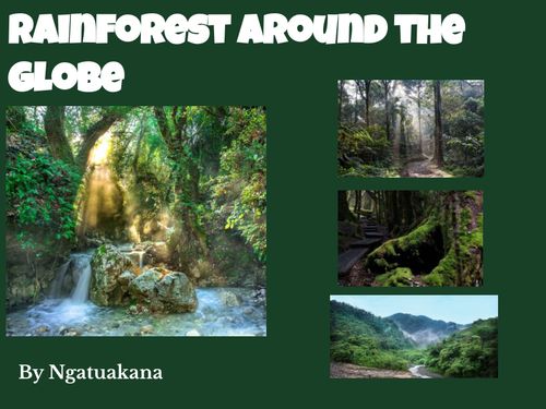 Book Creator | Rainforest Around The Globe