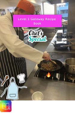 Book Creator | Levels 1 cookbook