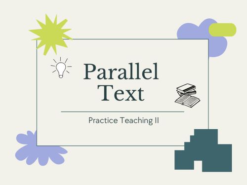Book Creator | Parallel Text