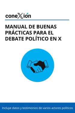 Book Creator | Manual de buenas prácticas para el debate político en X