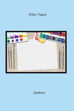Book Creator | 3rd grade informative writing template
