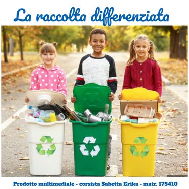 Book Creator | LA RACCOLTA DIFFERENZIATA