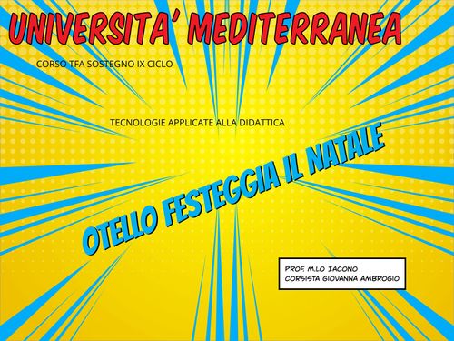 Book Creator | Otello festeggia il Natale