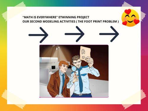 Book Creator | Foot Print Problem ( Math Is Everywhere)