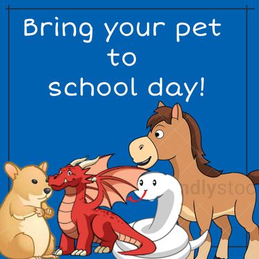 Book Creator | Bring your pet to school day