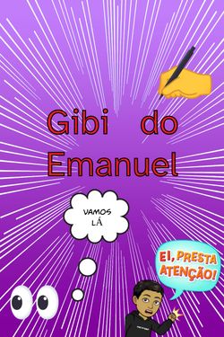 Book Creator | Gibi do Emanuel