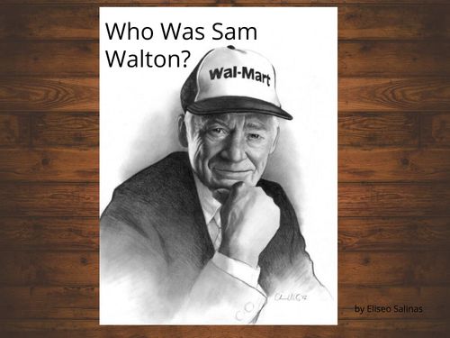 Book Creator | Who Was Sam Walton