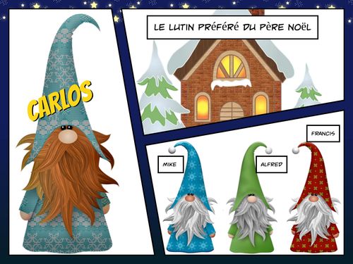Book Creator | Le lutin préféré du Père Noël