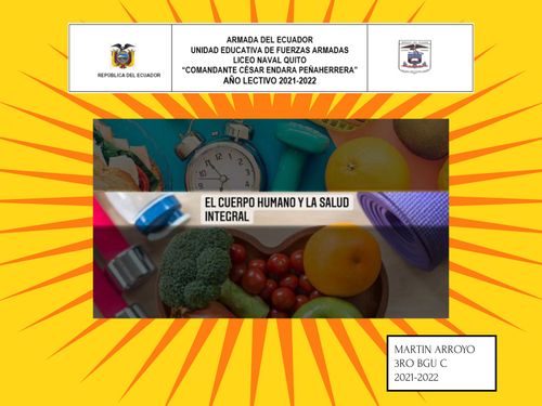 Book Creator | El cuerpo humano y la salud integral