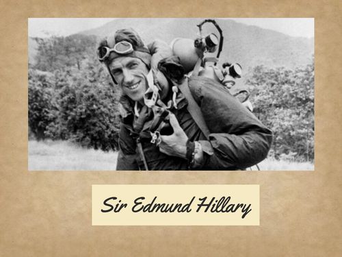 Book Creator | Sir Edmund Hillary
