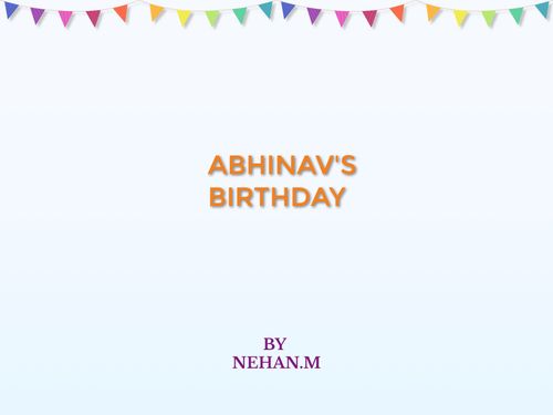 Book Creator | NEHAN M