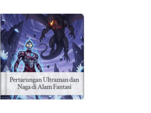 Book Creator | PERTARUNGAN ULTRAMAN DAN NAGA DI ALAM FANTASI