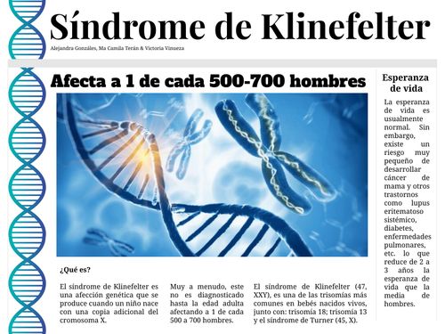 Book Creator | Síndrome de Klinefelter