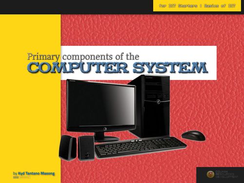 Book Creator | Components of a Desktop Computer