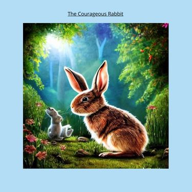 Book Creator | The Courageous Rabbit