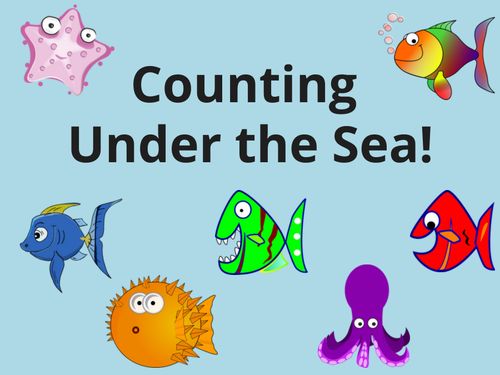 Book Creator | Counting Under the Sea!