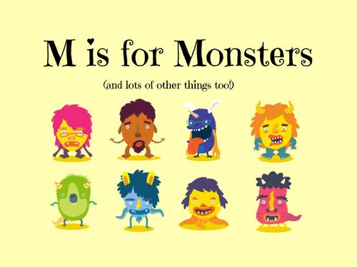 Book Creator | M is for Monsters