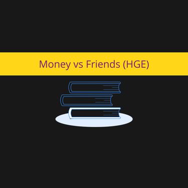 Book Creator | Money vs Friends (HGE)