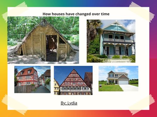 Book Creator | How Houses Have Changed